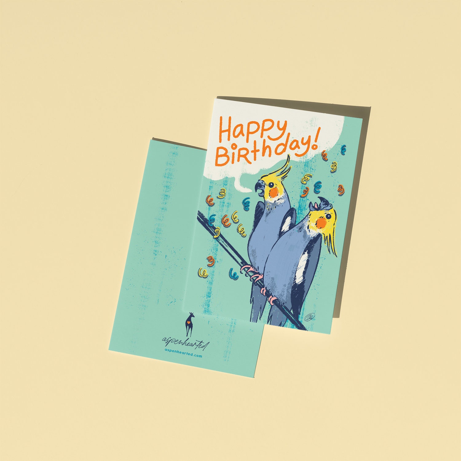 Cockatiel Happy Birthday Greeting Card | Funny, Bird Lovers ...