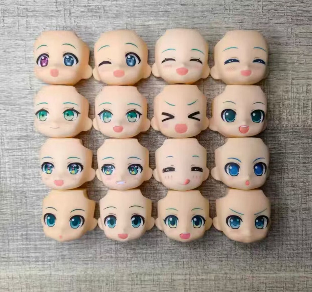 GSC Clay Human Face Doll Clothing Ob11 Replacement Face - Etsy