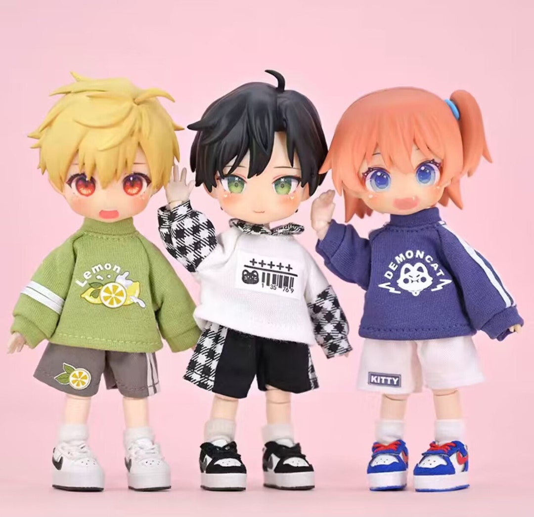 Nendoroid Ob11 Doll Clothes Sweater Suit Gsc Body Pants P9 Top Ymy 12 ...