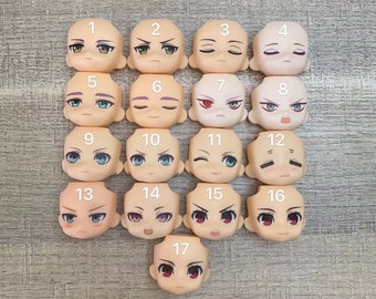 Nendoroid Gsc Ob11 Flat Face Blank Face Modeled Face Resin - Etsy