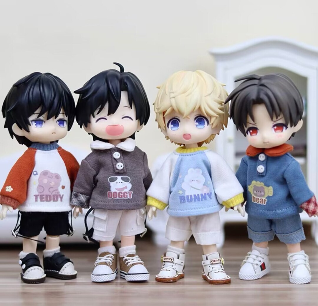 OB11 Clothes Cute Little Sweater Long-sleeved Molly Doll Clothes 1 ...