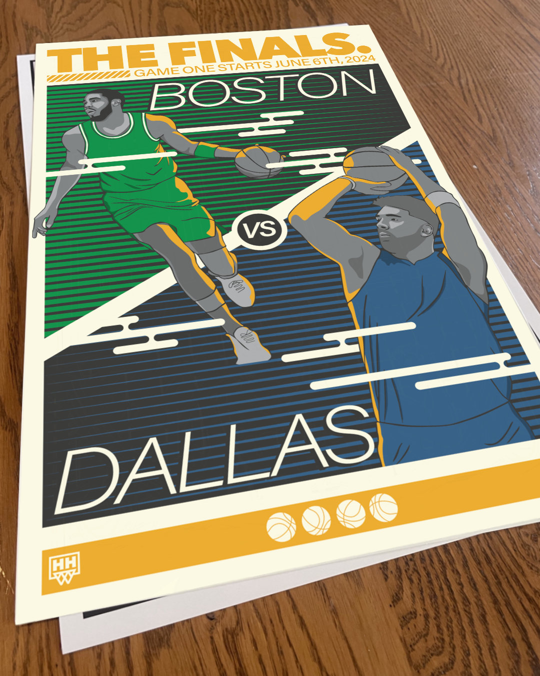 2024 NBA Finals Poster - Etsy
