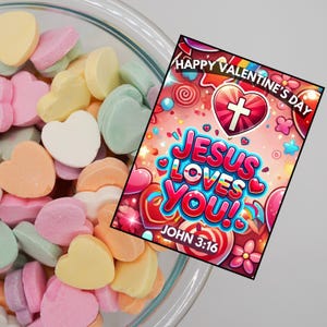 Jesus Loves You Valentine's Day Gospel Tracts With Maze (100 Count) - Etsy