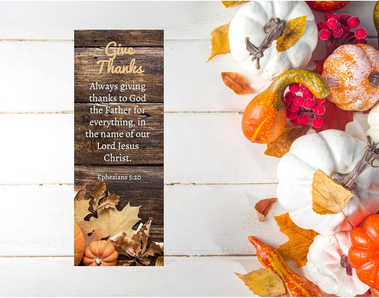 Thanksgiving Bible Verse Bookmarks, Fall Leaves Design (100 Count) - Etsy
