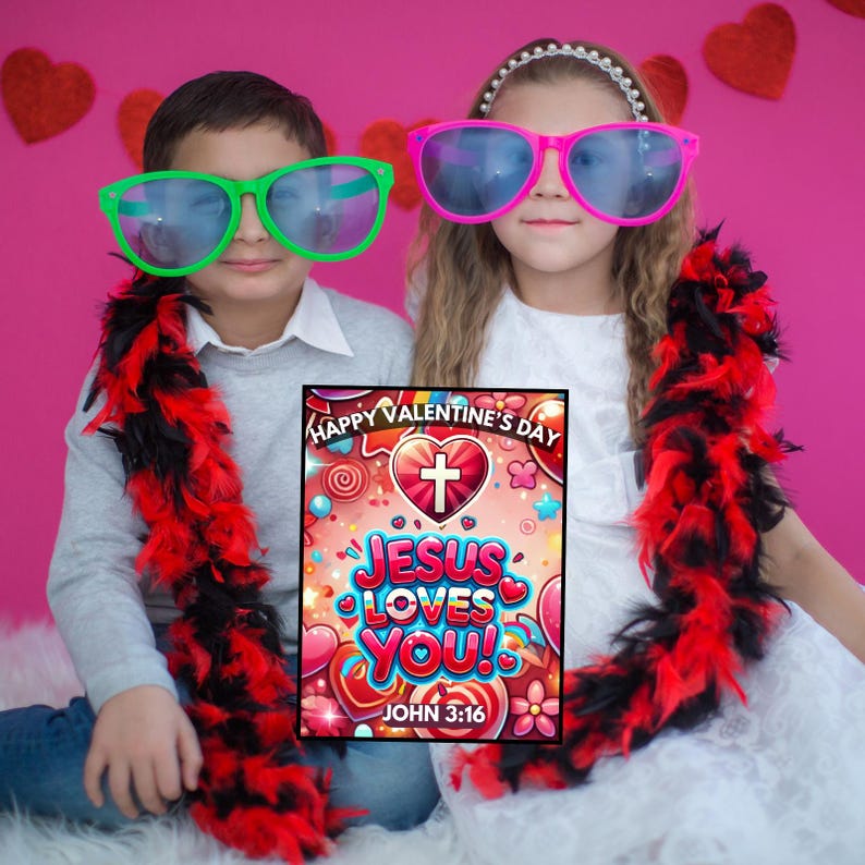 Jesus Loves You Valentine's Day Gospel Tracts With Maze (100 Count) - Etsy