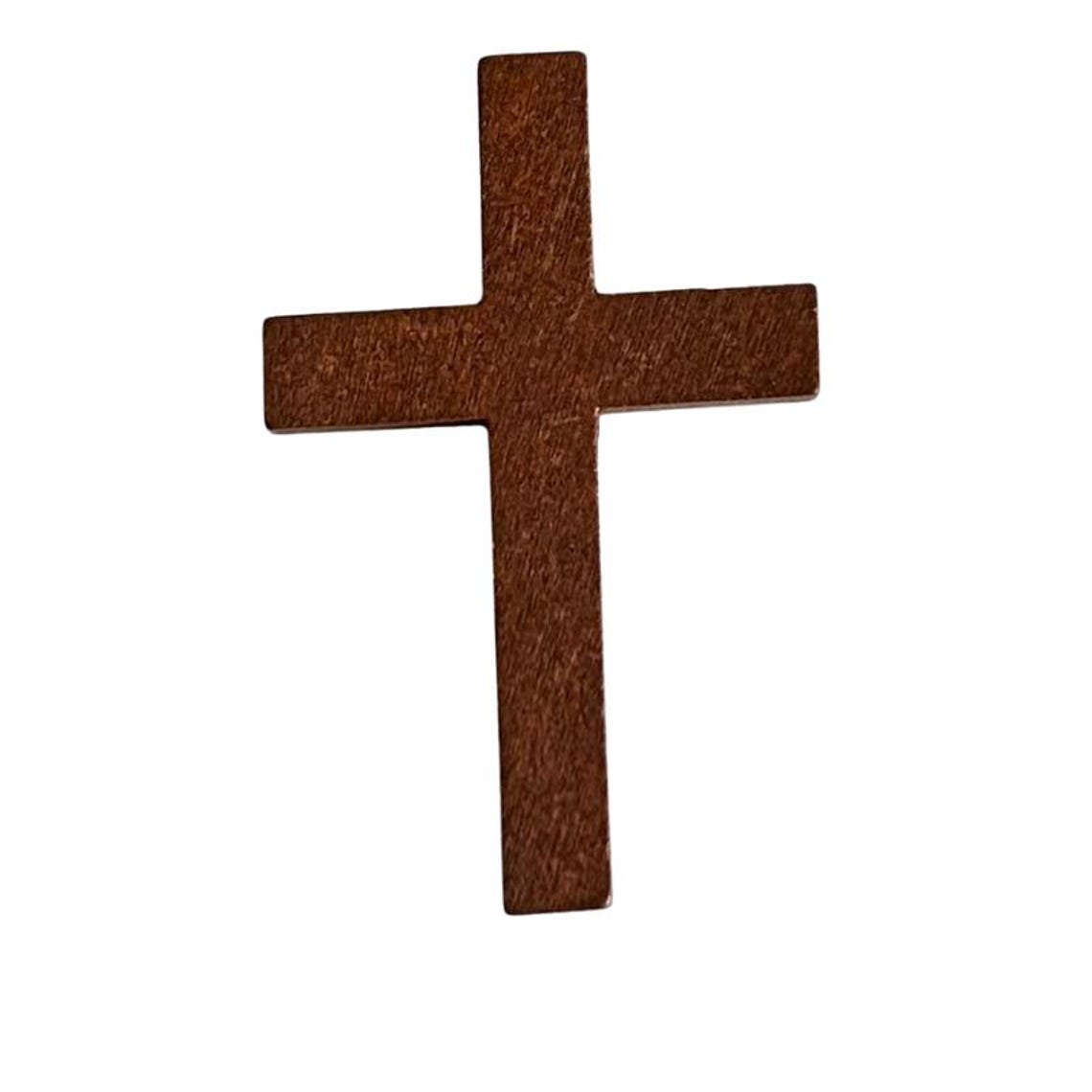 24 Small Wooden Cross Pendants: Polished Craft Supplies 1.7" - Etsy