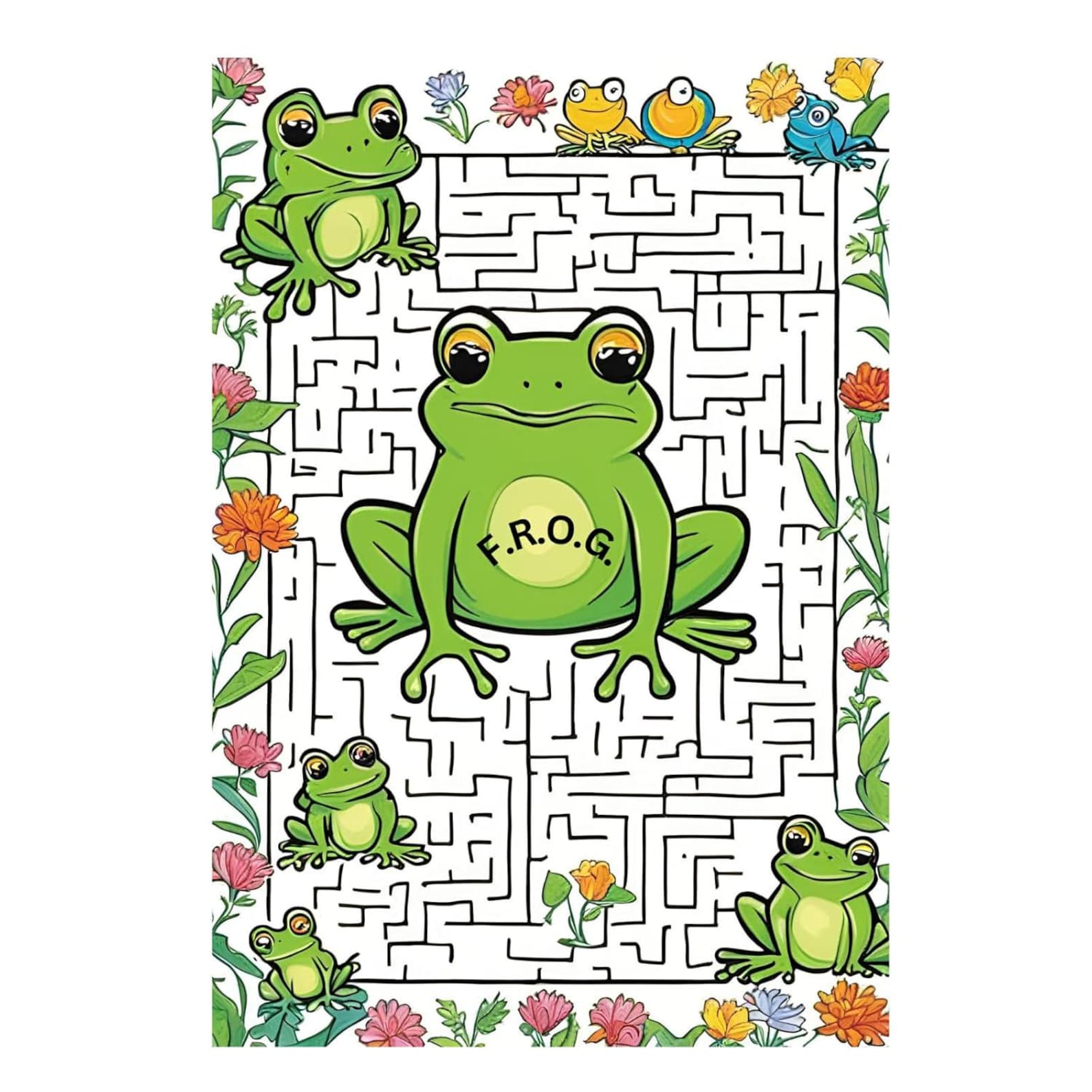 F.R.O.G. Frog Bible Tracts for Kids - Religious Salvation Message (100 ...