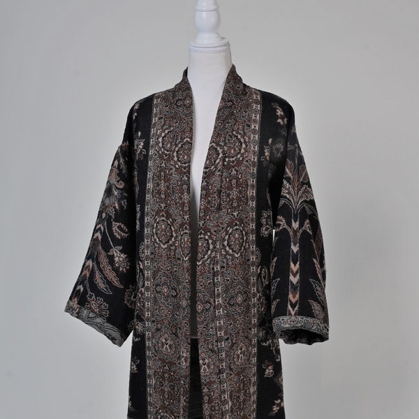 Wool Robe - Etsy