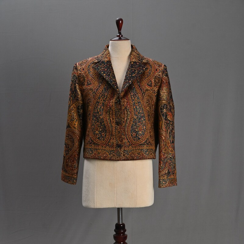 Wool Cropped Jacket - Etsy