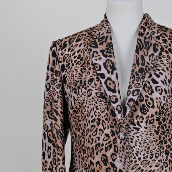 Animal Print Jacket - Etsy