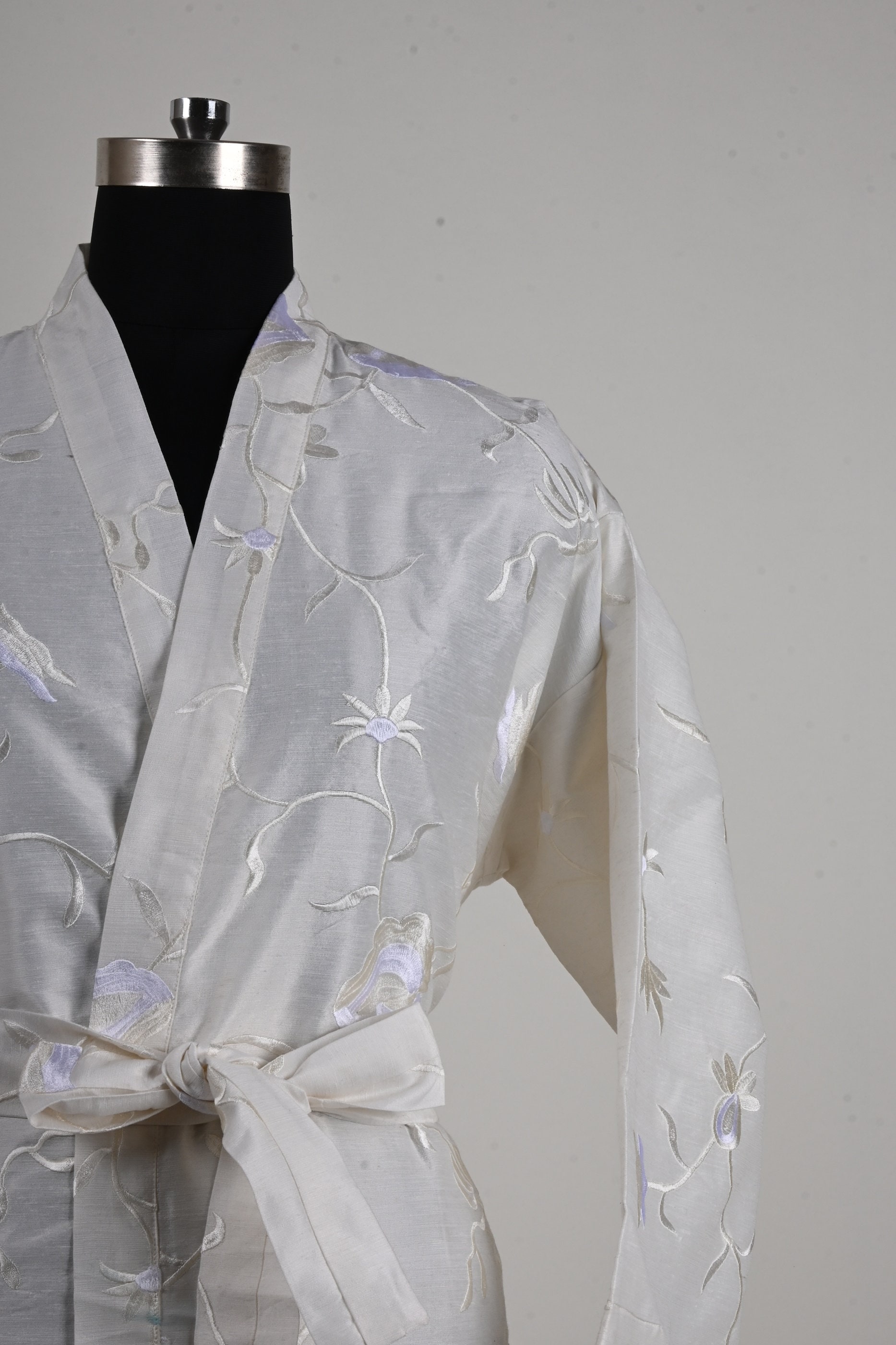 Chinese Silk Robe Embroidered for Men Dressing Gown Unisex - Etsy