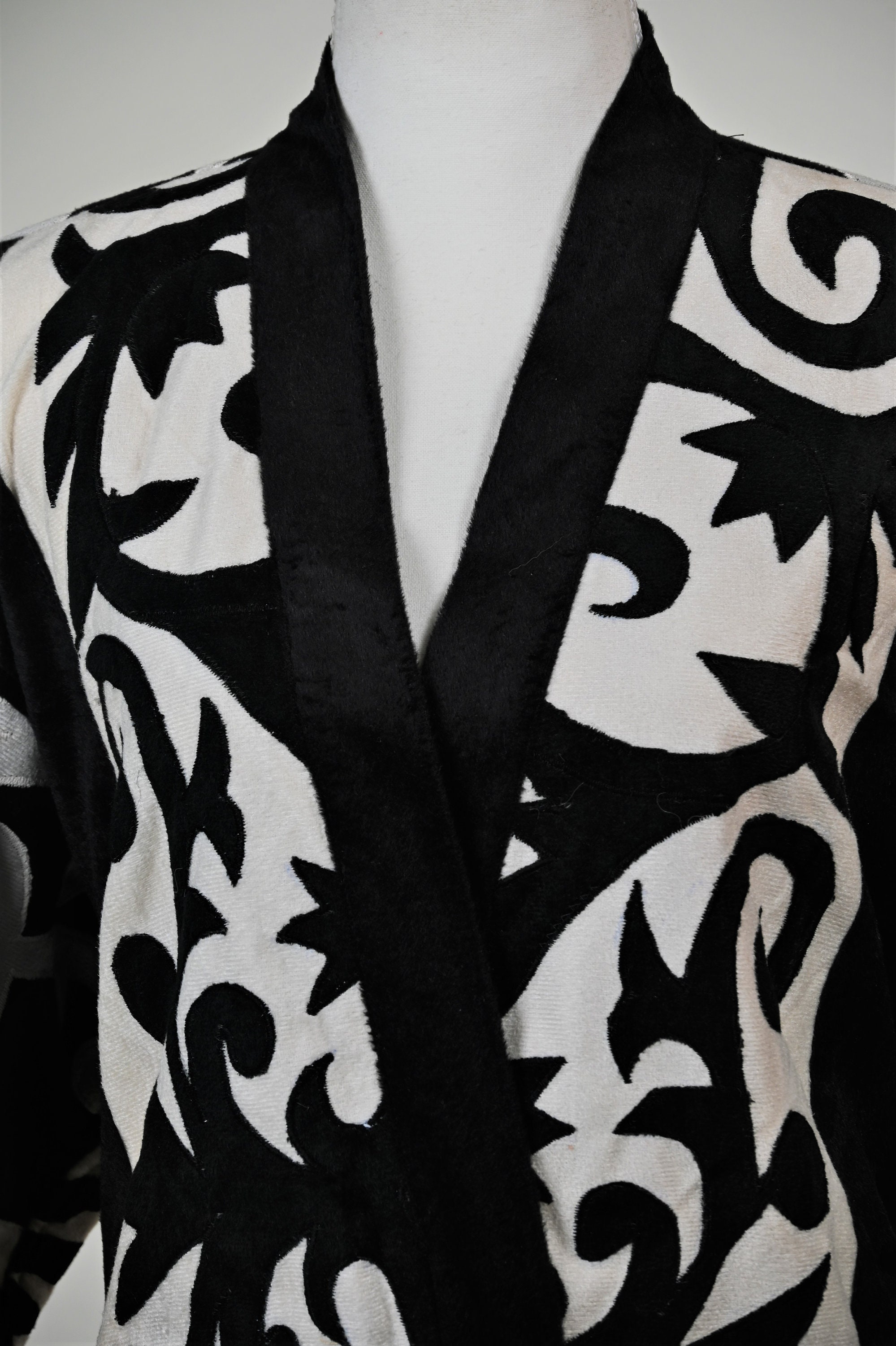 Long Black Velvet Robes, Bridesmaid Robe, Velvet Bridal Robe, Velvet ...