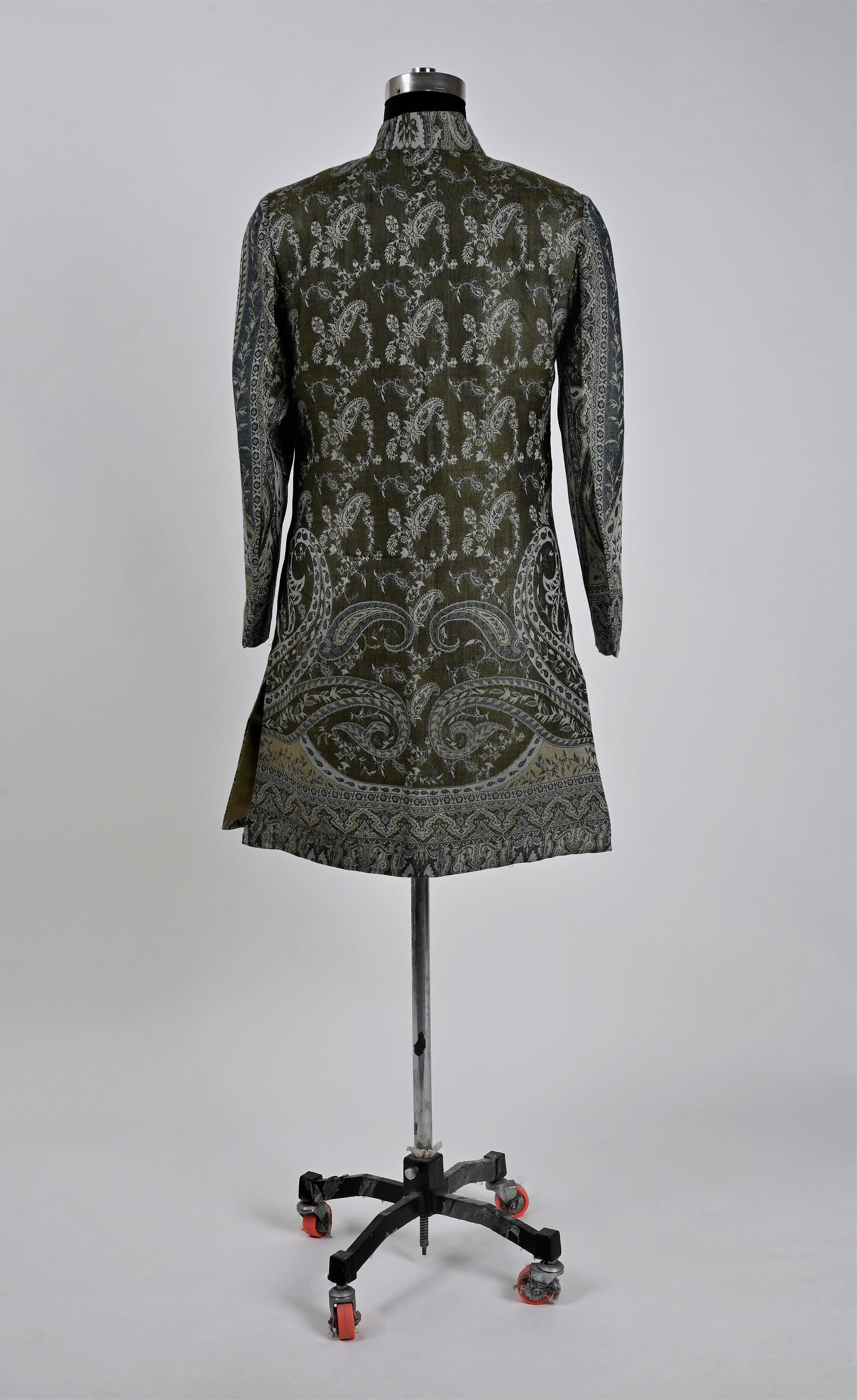 Women Silk Jacket Paisley Jamawar Coat Long Silk Coat - Etsy