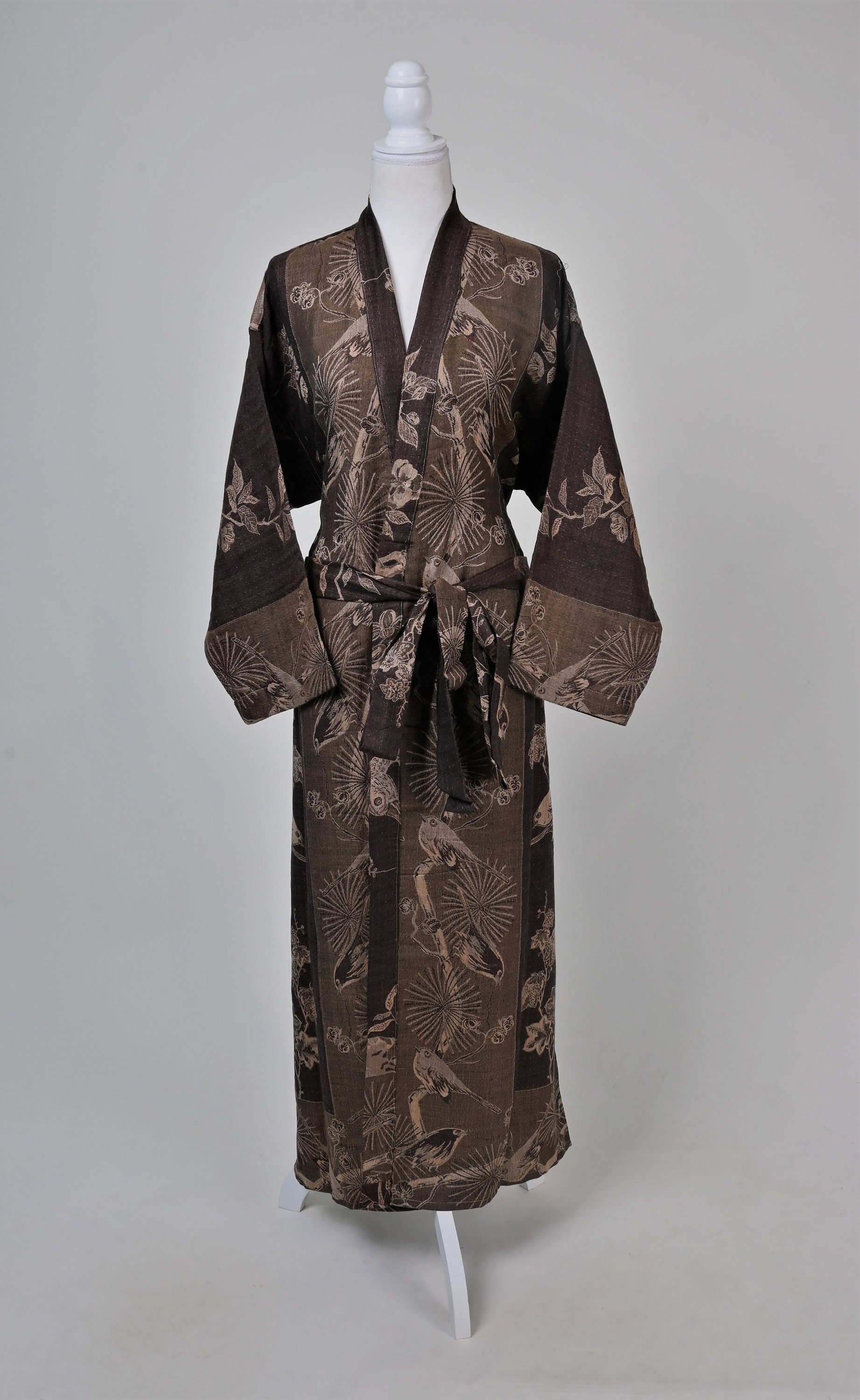 Cherry Red Dressing Gown Plus Sized Robe for Women House - Etsy