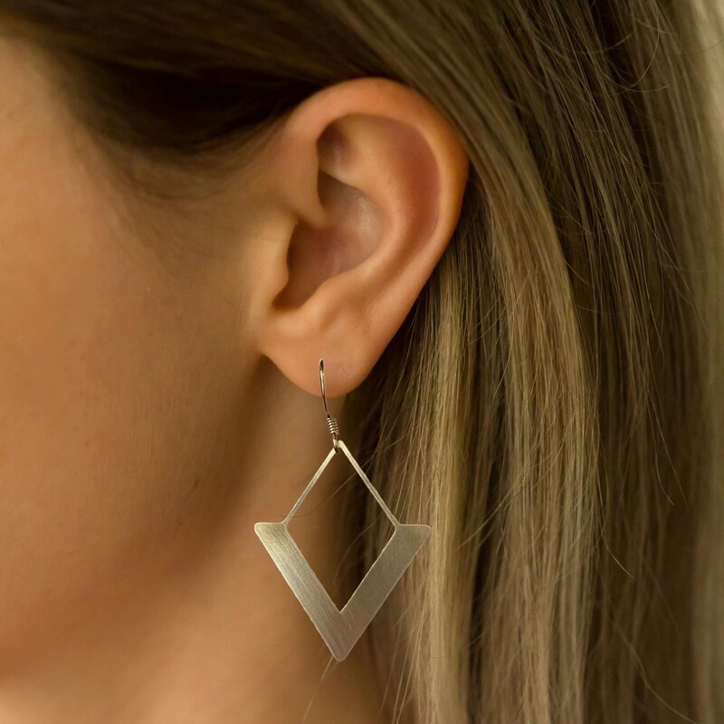 Geometric Earrings - Etsy