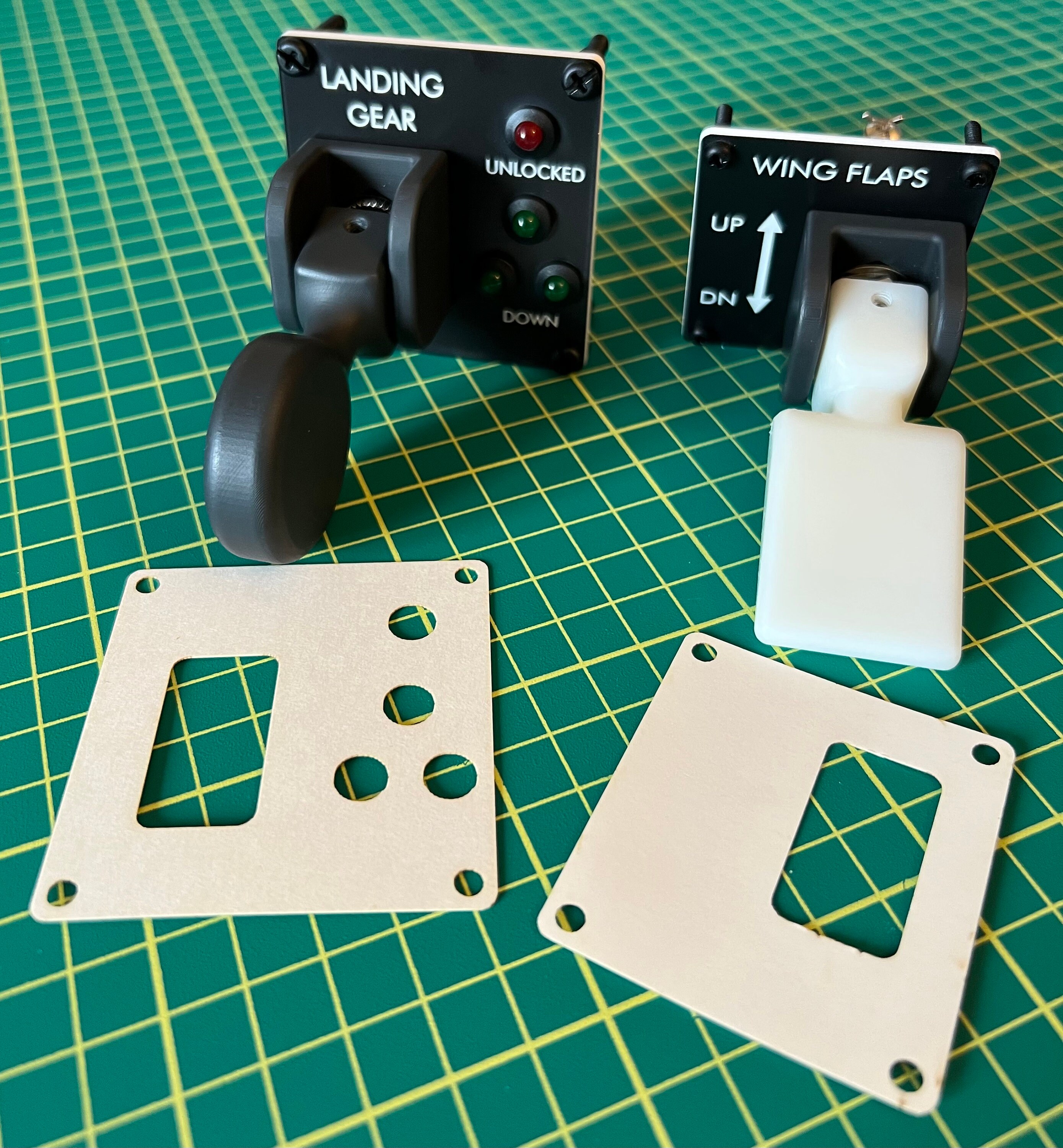 Flap Lever, Flight Simulator, MSFS, Https://youtu.be/acwipmtqxya - Etsy