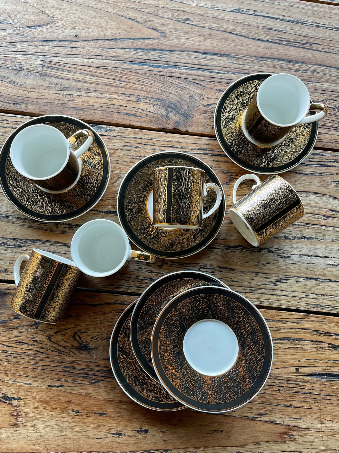 6 Piece Coffee Cup Set, Luxury Coffee Cup Set, Arabic Coffee Cups ...
