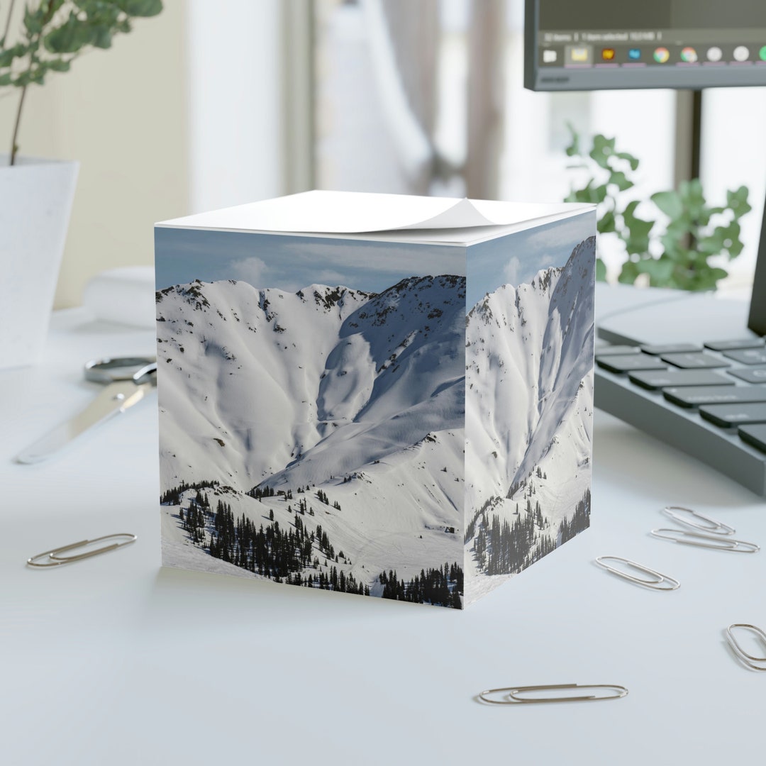 Sticky Notes Note Cube Big Mountain Original Photo Image 700 Sheets - Etsy