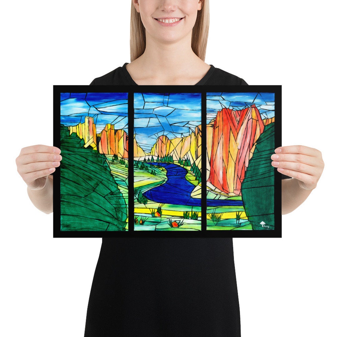 Poster - Smith Rock State Park, OR - Etsy