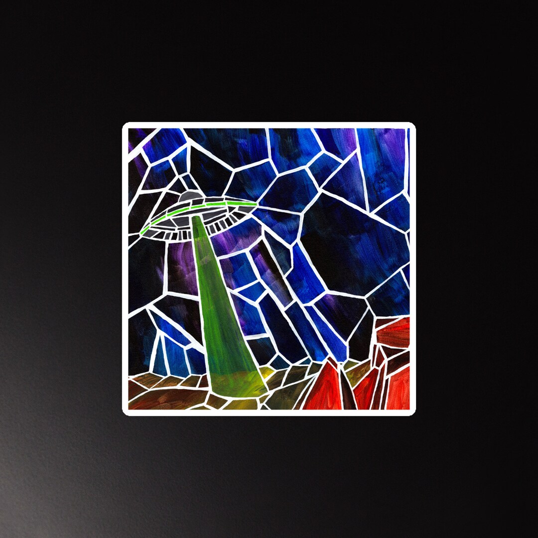 Magnet - Aliens, Fridge, Spaceship, UFO, Space, NASA, Stars, Telescope ...