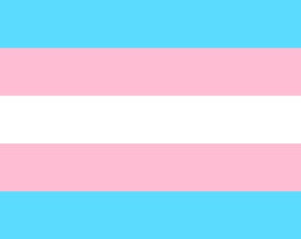 Trans Flag Crochet - Etsy
