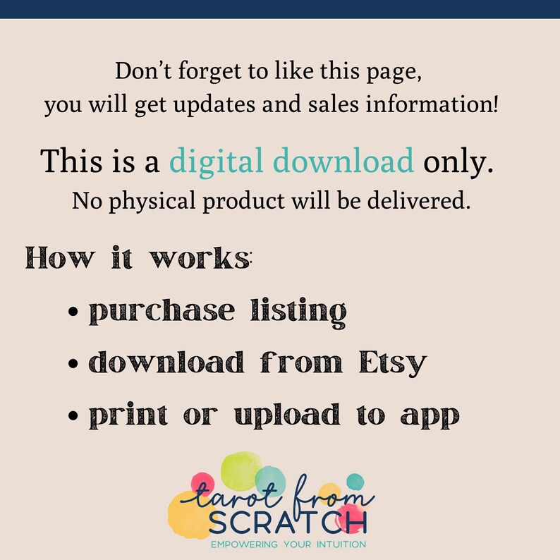 Fall 2024 Vision Board Kit With Tarot Prompts | Create Your Dream ...