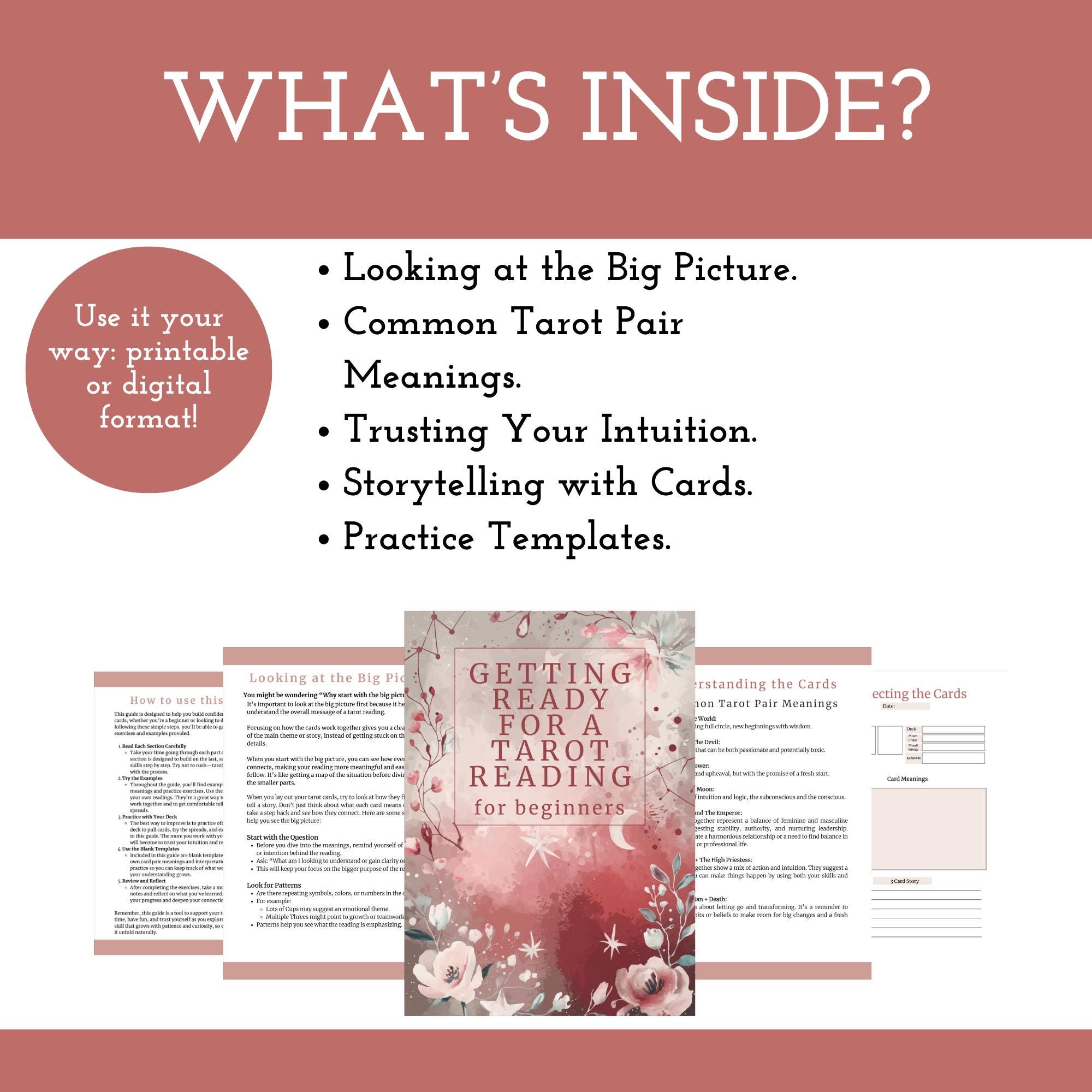 Ultimate Guide to Reading Tarot Intuitively , Tarot Interpretation ...