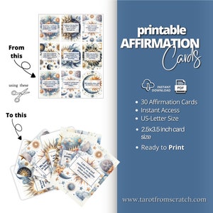 Printable Affirmation Cards for Women | Daily Motivation | Self ...