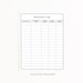 Borrower Log Printable, Lending Library Tracker, Tool or Equipment Loan ...