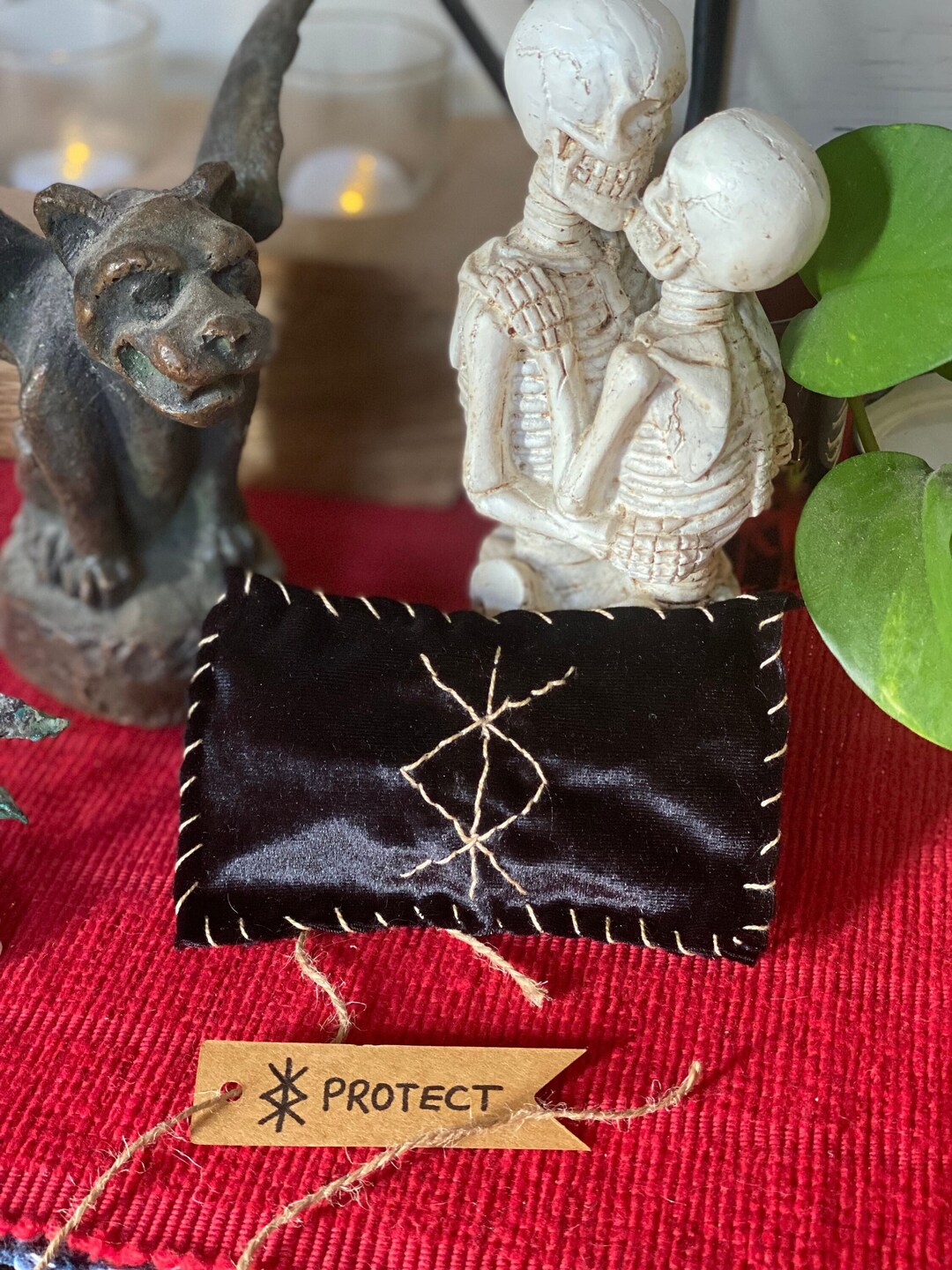 Handmade Magic Rune Dream Pillow, Amulet, Spell Bag - Etsy