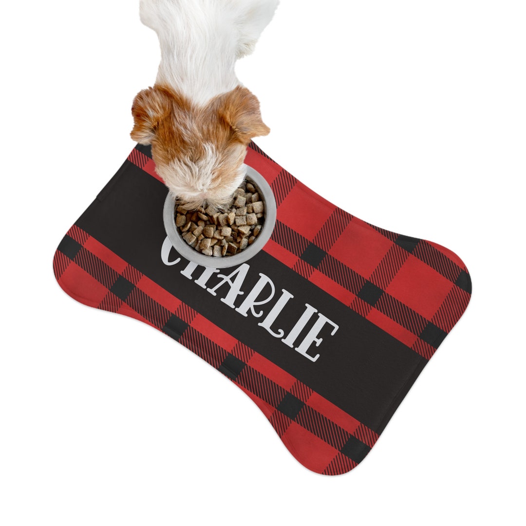 Custom Pet Name Feeding Mat for Dogs, Personalized Pet Mats, Feeding ...