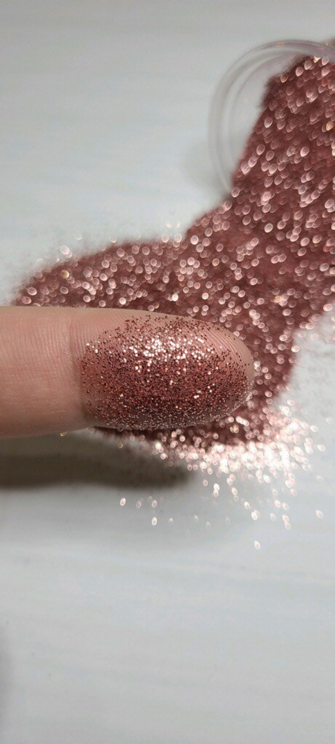 Rose Gold Glitter, Extra Fine Glitter, Polyester Glitter, Craft Glitter ...