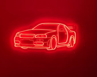 Gtr Neon Signs - Etsy