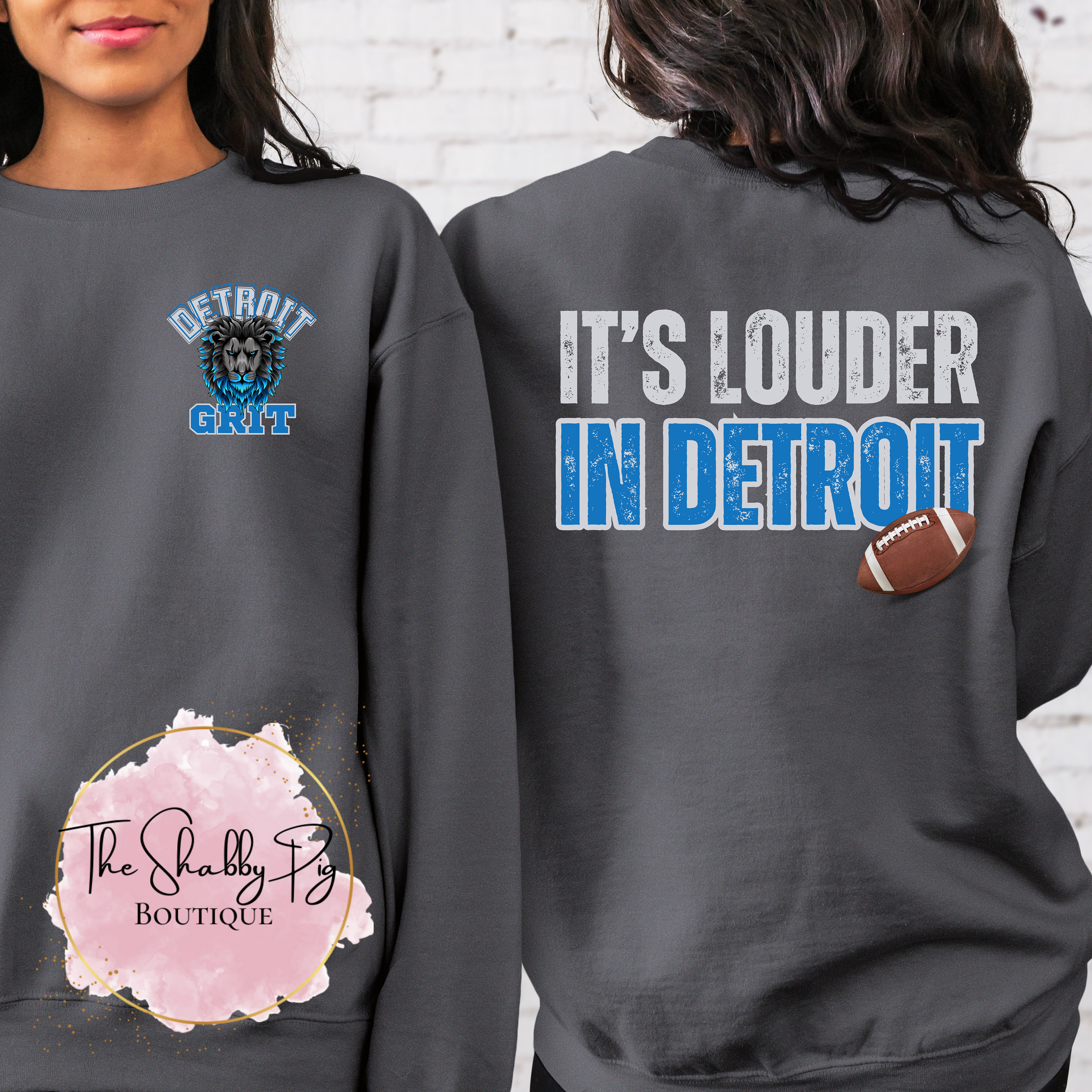 Detroit Grit | It's Louder in Detroit | PNG Digital File | DTF File ...