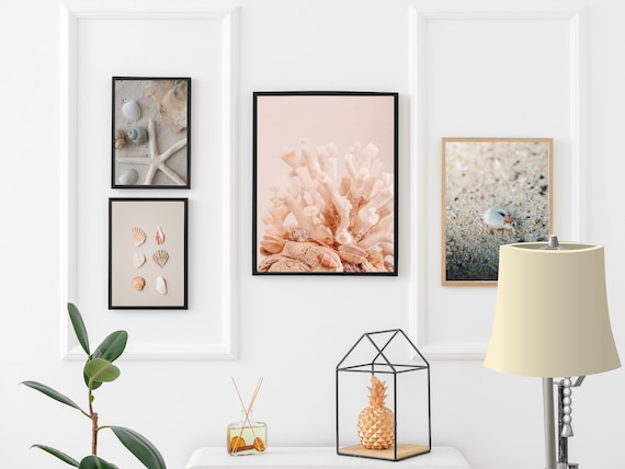 Coastal Exhibition Wall Collage Set Beach Gallery Wall Art - Etsy