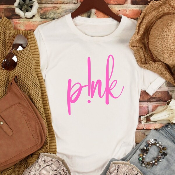 Pink Singer Tshirt - Etsy