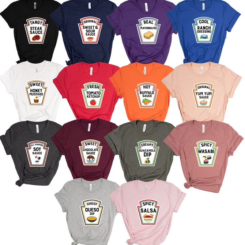 Condiment Shirt - Etsy