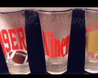 San Francisco 49ers Shot Glass - Etsy