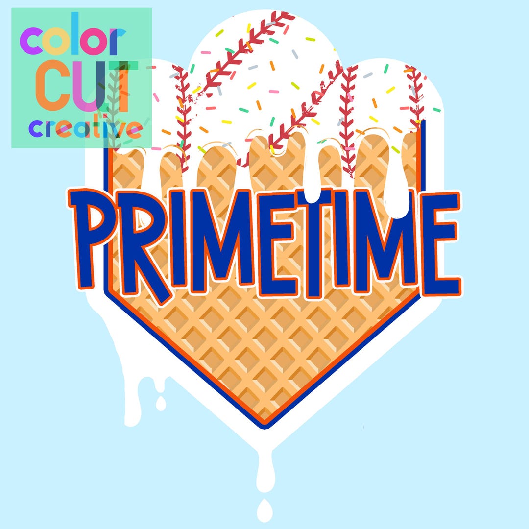 Primetime Baseball Mascot Png | Digital Download | Orange Royal White ...