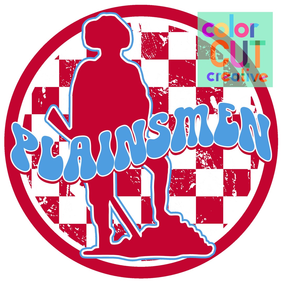 Plainsmen Preppy Mascot Png | Digital Download | Red White Blue - Etsy