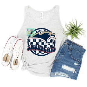 Sabercats Preppy Mascot Png | Digital Download | Navy Gold White Red - Etsy