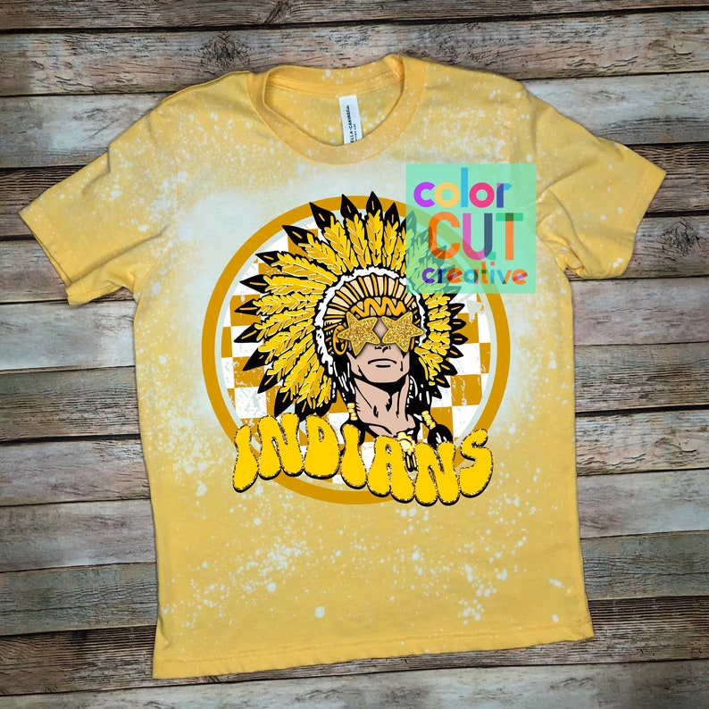 Indian Preppy Mascot Png | Digital Download | Yellow Gold Black - Etsy