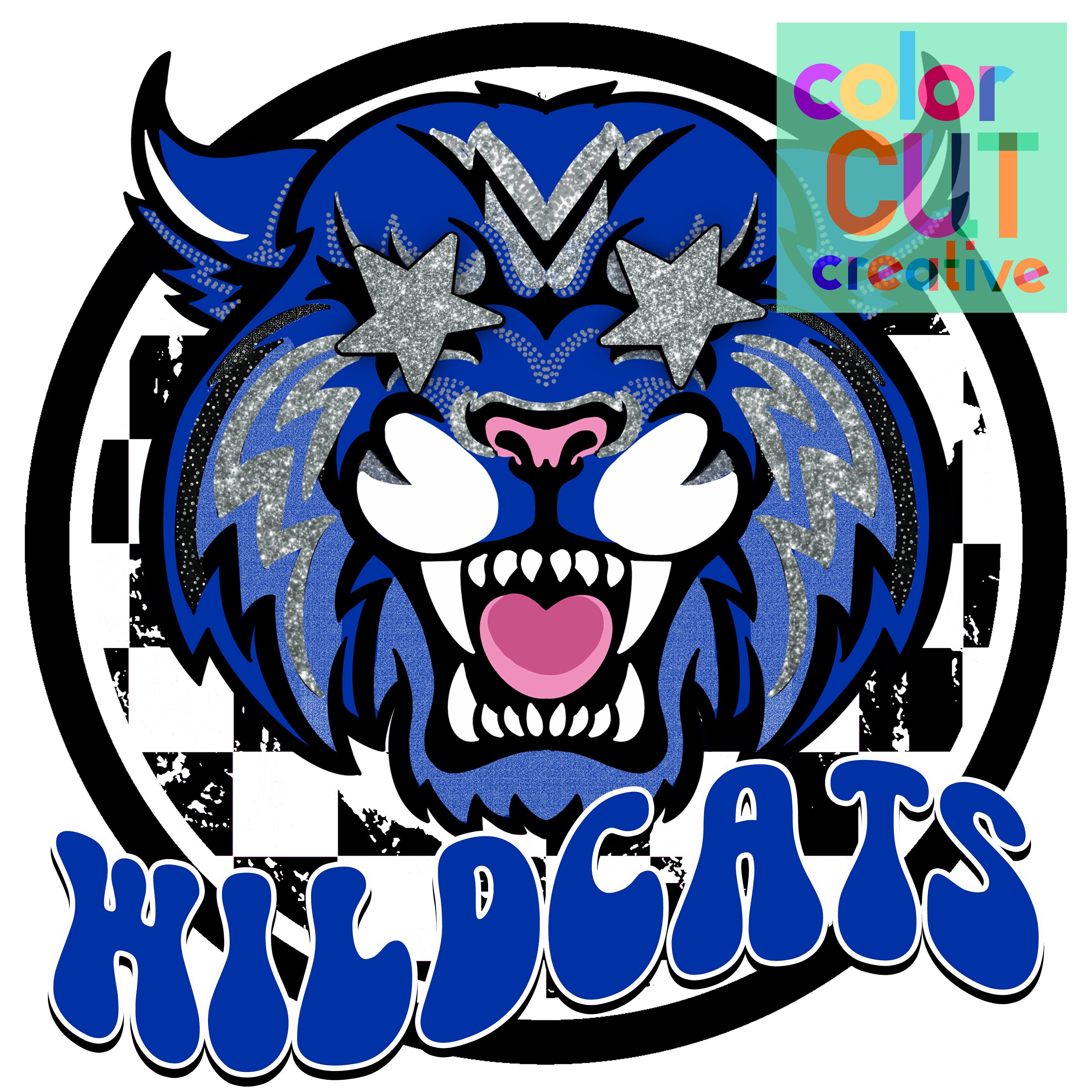 Blue Wildcat Logo
