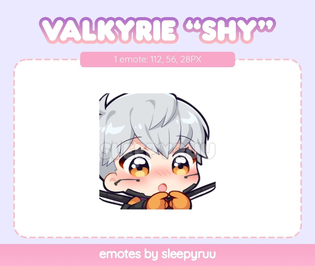 Apex Legends: Cute Valkyrie SHY Emote | Twitch & Discord - Etsy