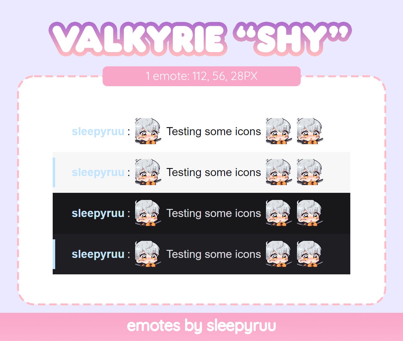 Apex Legends: Cute Valkyrie SHY Emote | Twitch & Discord - Etsy