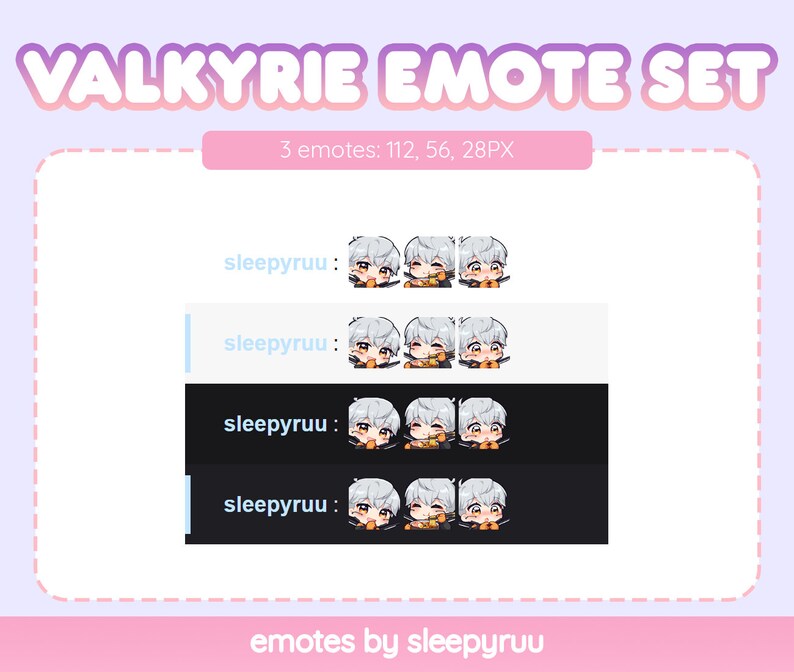Apex Legends: Cute Valkyrie Emote Set | Twitch & Discord - Etsy