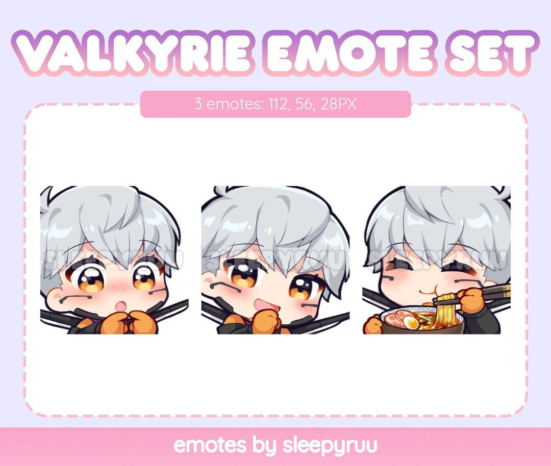 Apex Legends: Cute Valkyrie Emote Set | Twitch & Discord - Etsy