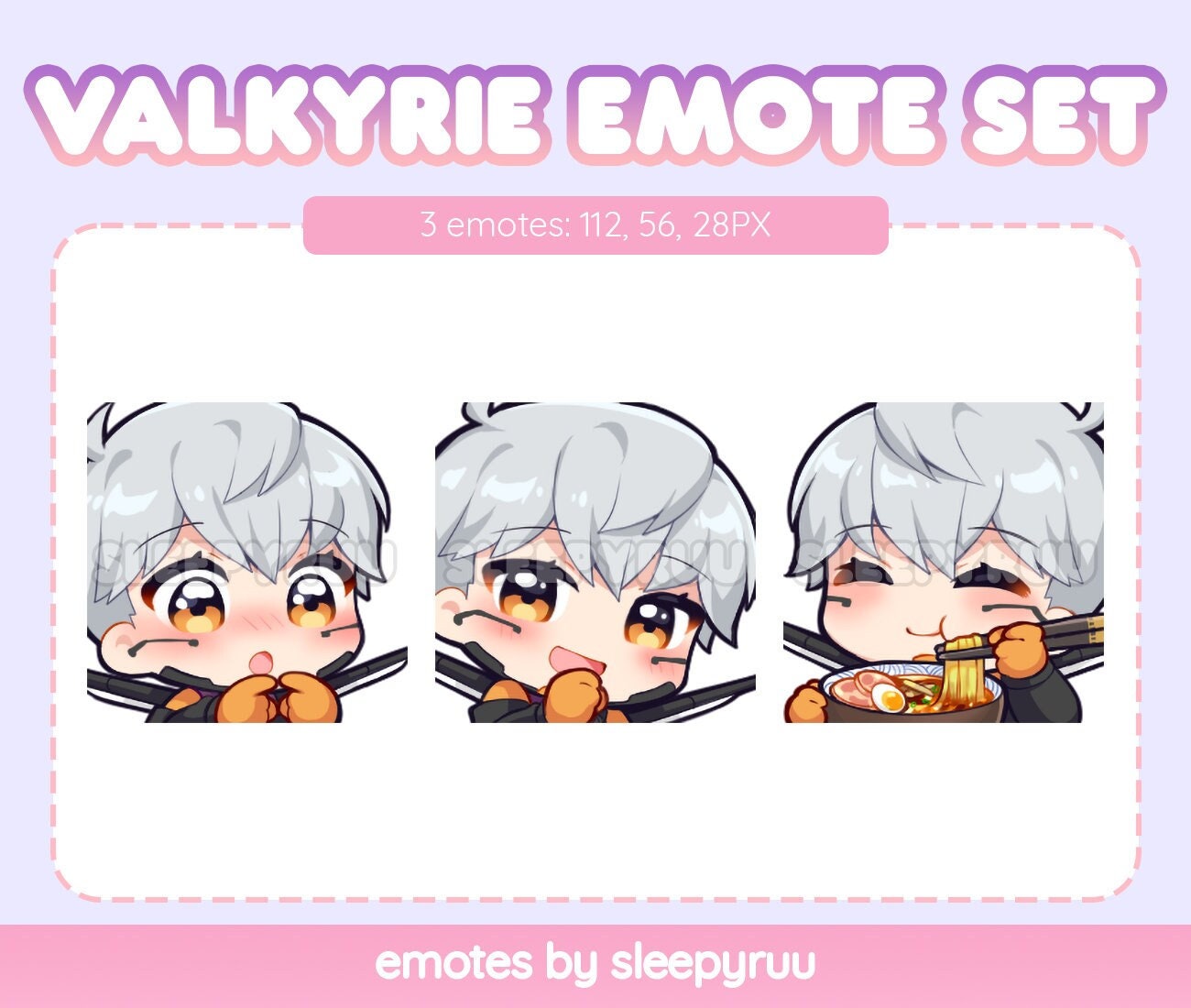 Apex Legends: Cute Valkyrie Emote Set | Twitch & Discord - Etsy