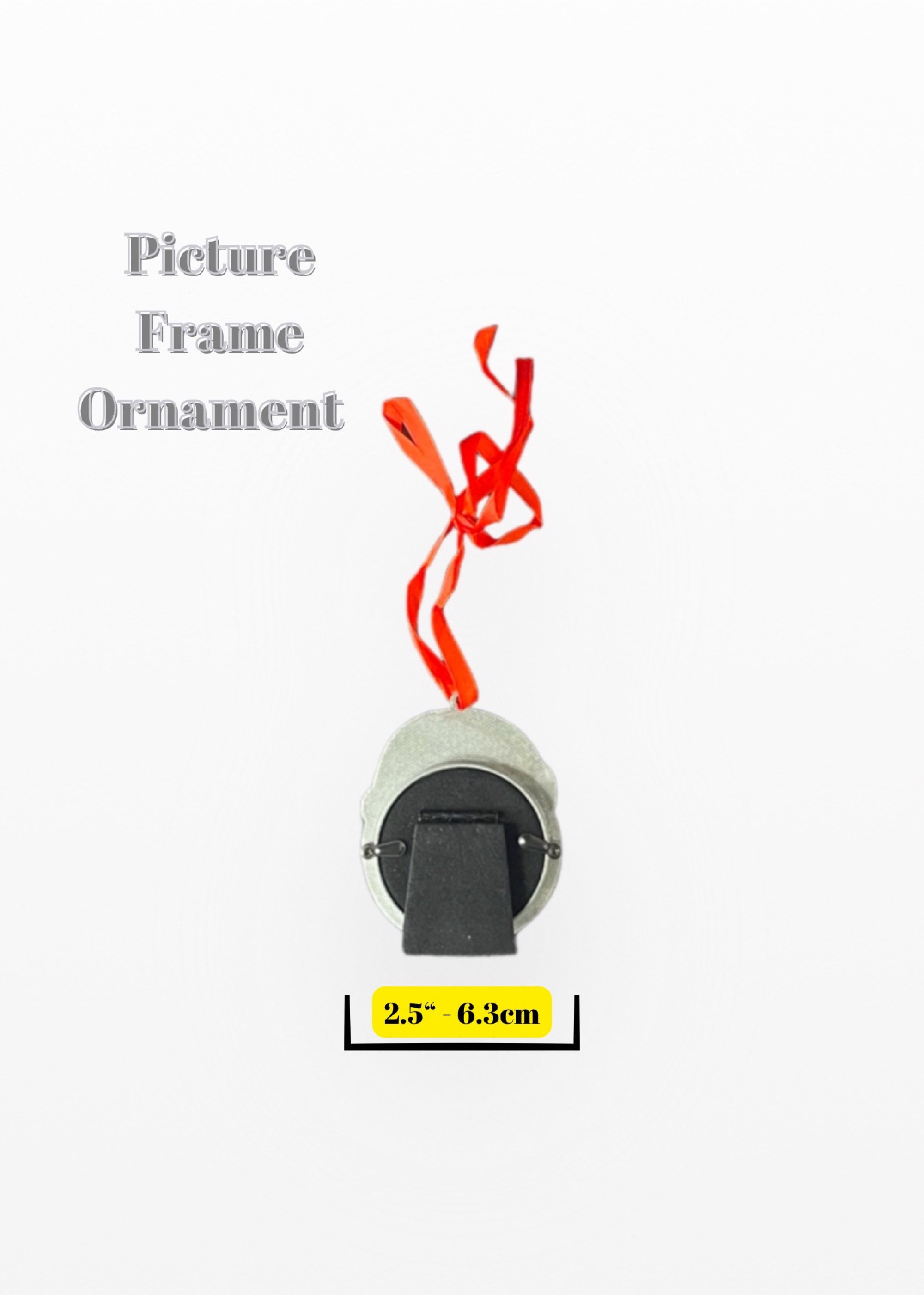 Christmas Personalized Santa Hat Photo Frame Ornament, Dog, Cat, Pet ...