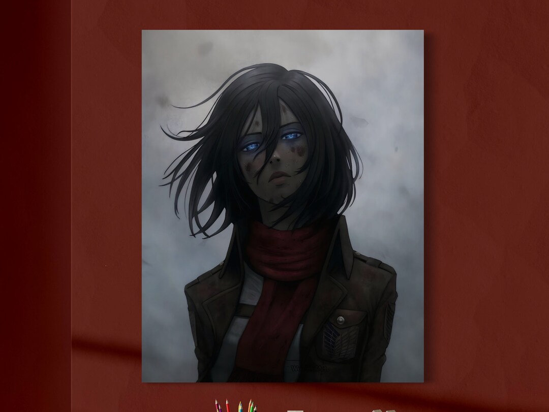 Mikasa Ackerman Attack on Titan Anime Fandom Attack on Titan Canvas ...